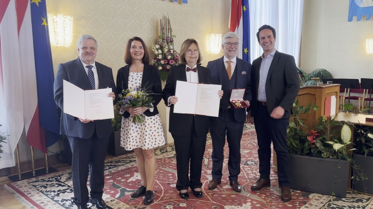 Ehrung für interreligiösen Dialog und Verdienst um das Land Wien ...